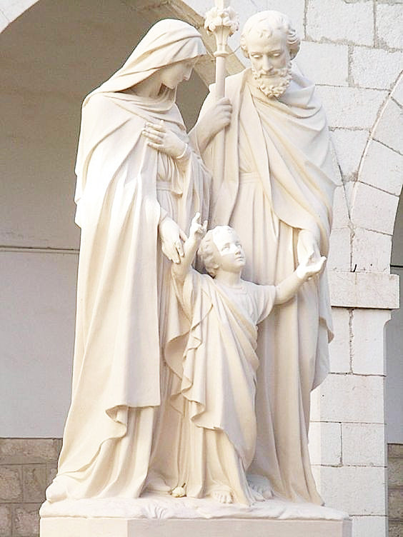 Marble Catholic Statues: Jesus Mary Saints Holy Family Sculptures ...