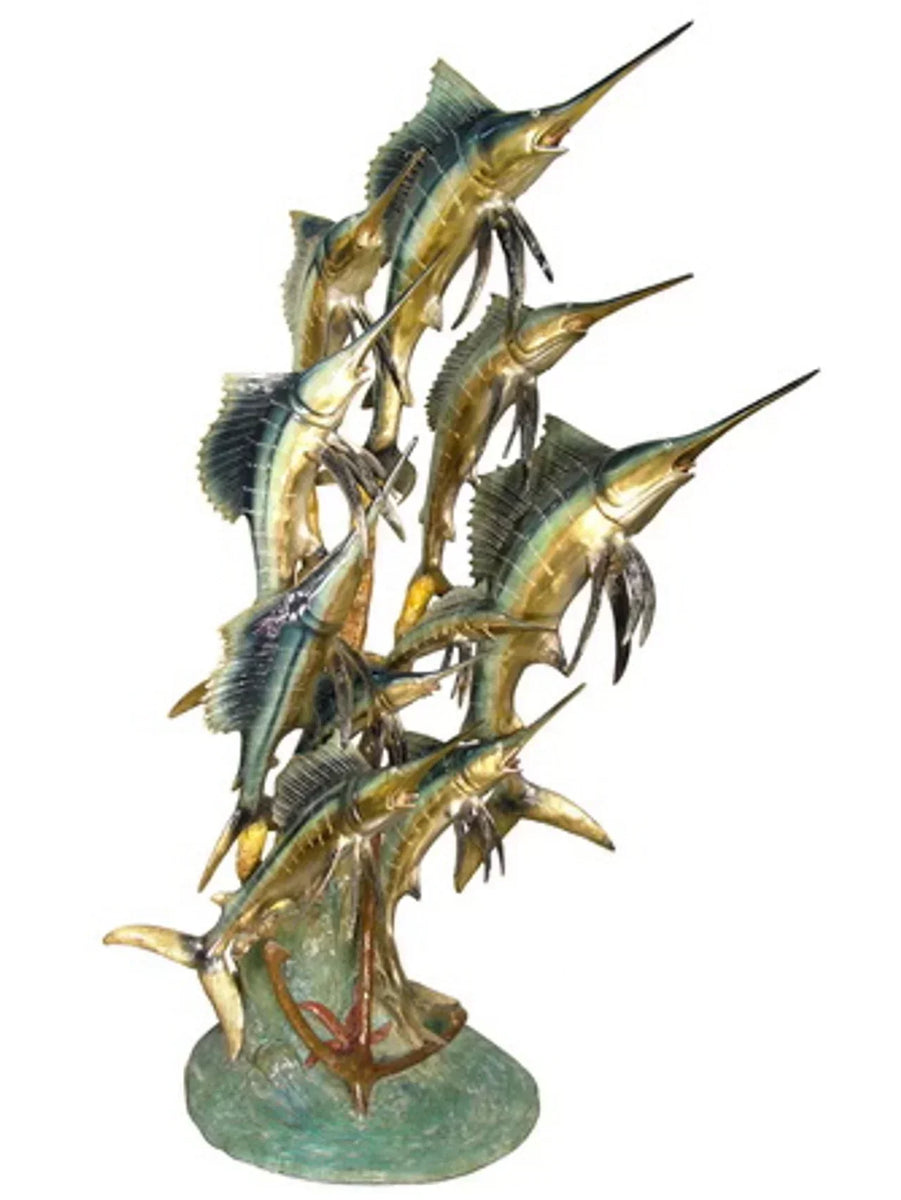 Bronze Swordfish Statues & Fountains: Best Gifts for Fishermen ...