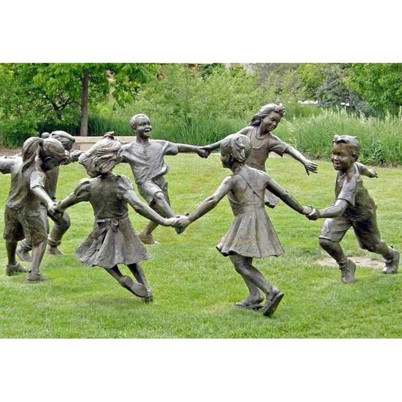Bronze Children Statues for Parks | Outdoor Park Statues & Sculptures ...