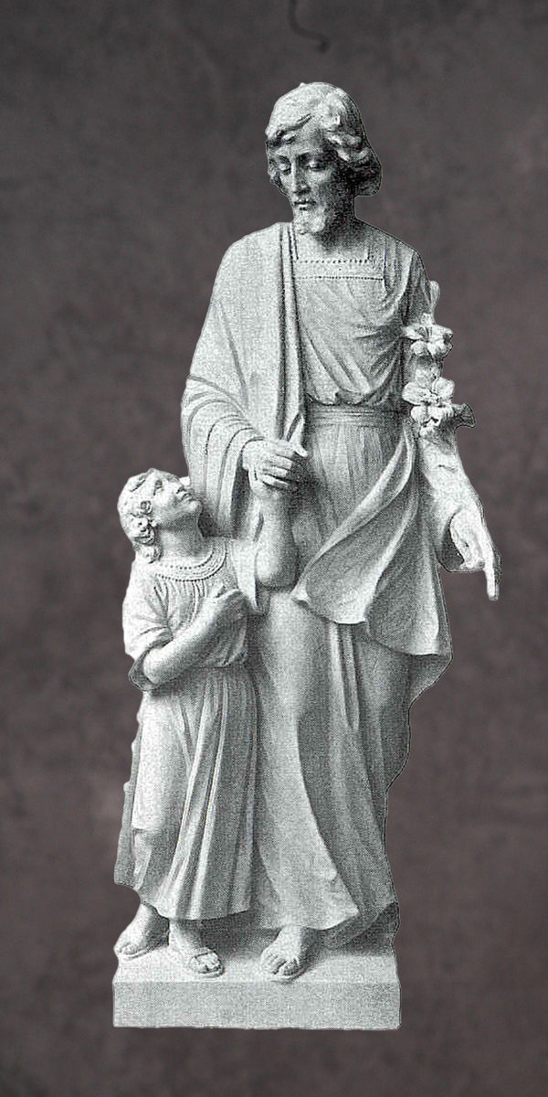 Life Size Saint Statues | Large Catholic Marble Saint Statues for Sale ...