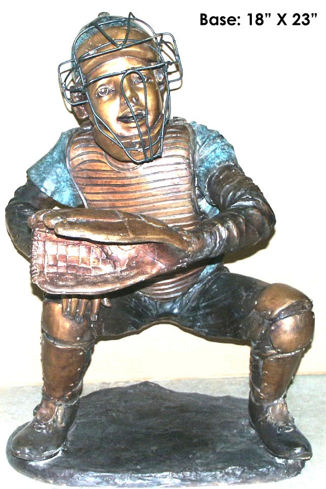 Bronze Baseball Statues & Sculpture for Sale | Outdoor Baseball Statue ...