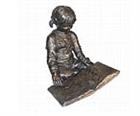Bronze Library Statues, Reading Sculptures for School or Memorial ...