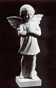 Adoration Angel - 12"H Marble Sculpture – timelessbronze.com