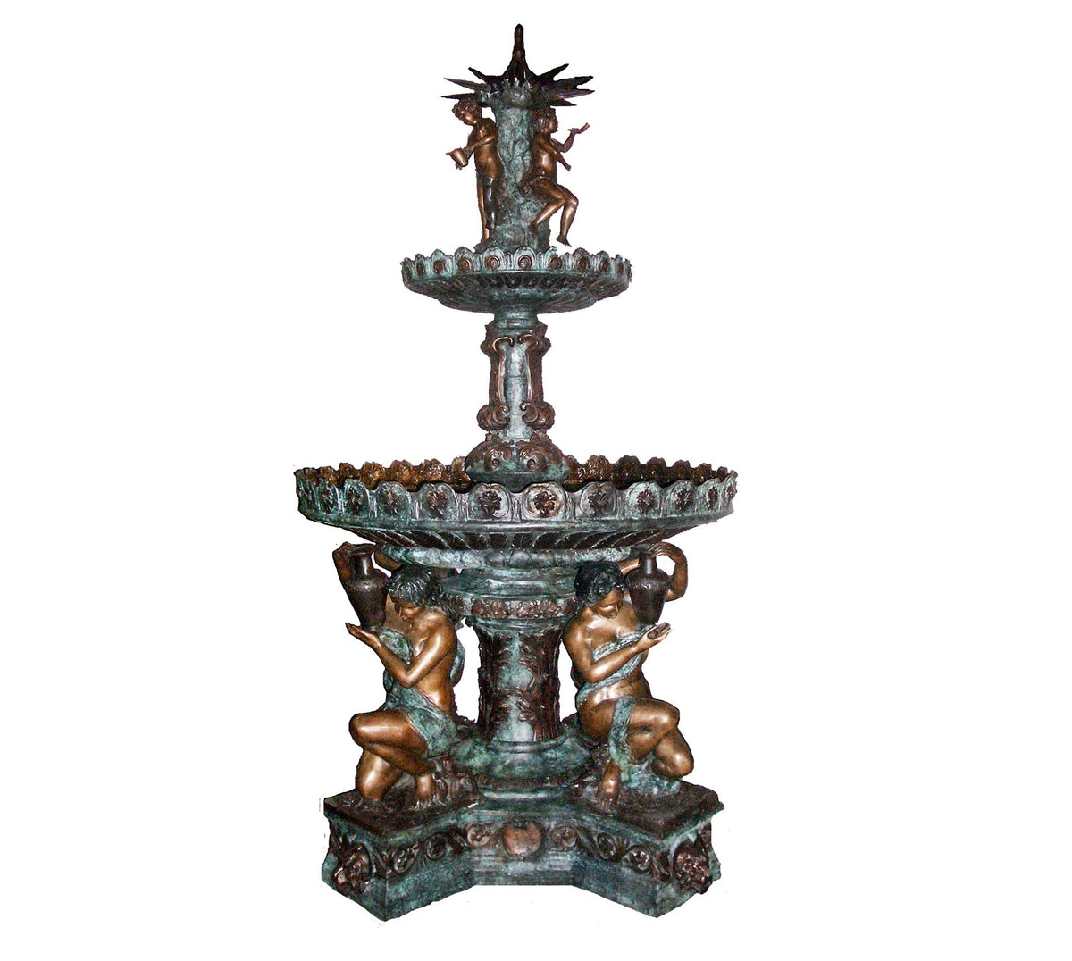 Grand Verona 2-Tier Estate Fountain – timelessbronze.com
