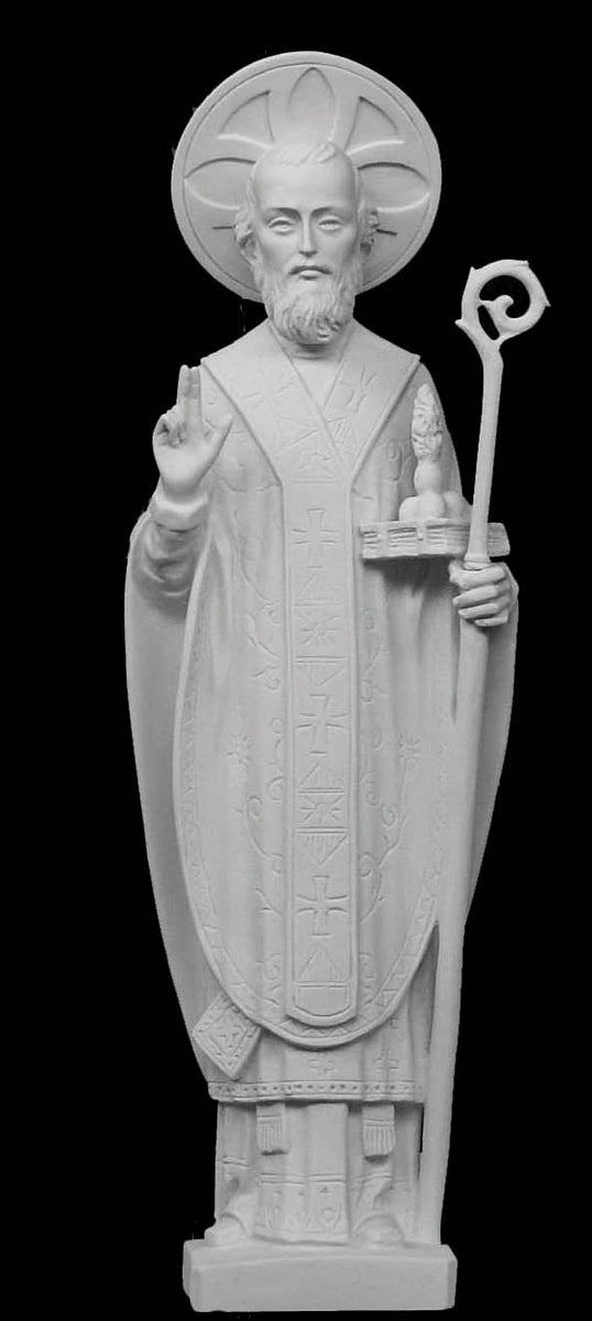 Saint Nicholas Statue - 22”H – timelessbronze.com