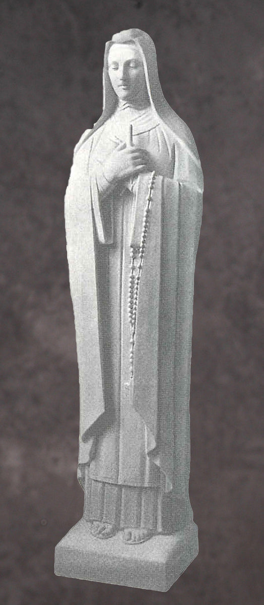 Life Size Saint St. Teresa of Avila Marble Statue - 72”H ...