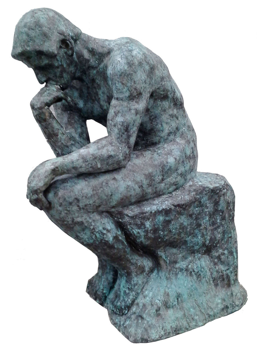 The Thinker by Rodin Bronze Statue - 48”H – timelessbronze.com