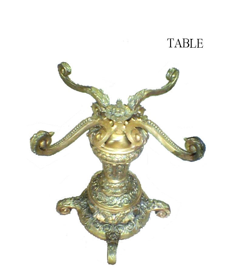 Renaissance Bronze Table Base Sculpture – timelessbronze.com