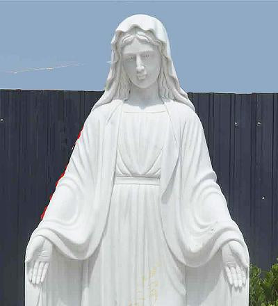 Our Lady of Grace Granite Statue – timelessbronze.com